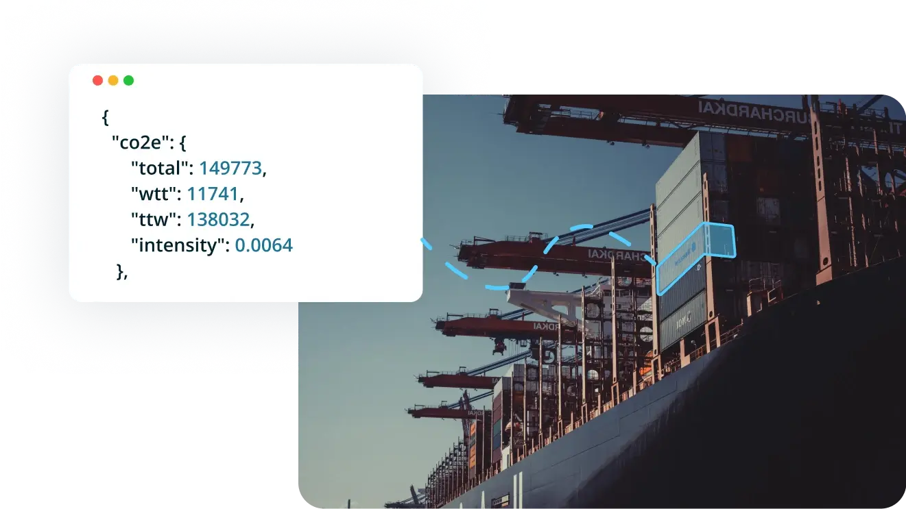 Logistics Carbon Footprint Calculator by Portcast